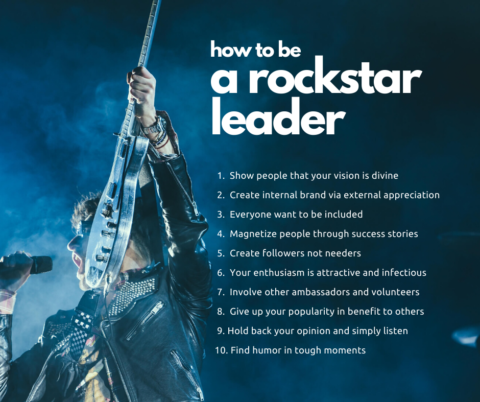 How to be a rock star leader - ivanaolivova.cz